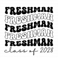 FRESHMAN Vertical - Doodle Word - Sublimation PNG - Digital Artwork ...