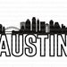 Texas Austin Svg Png and Cut Files for Cricut, Austin Silhouette ...