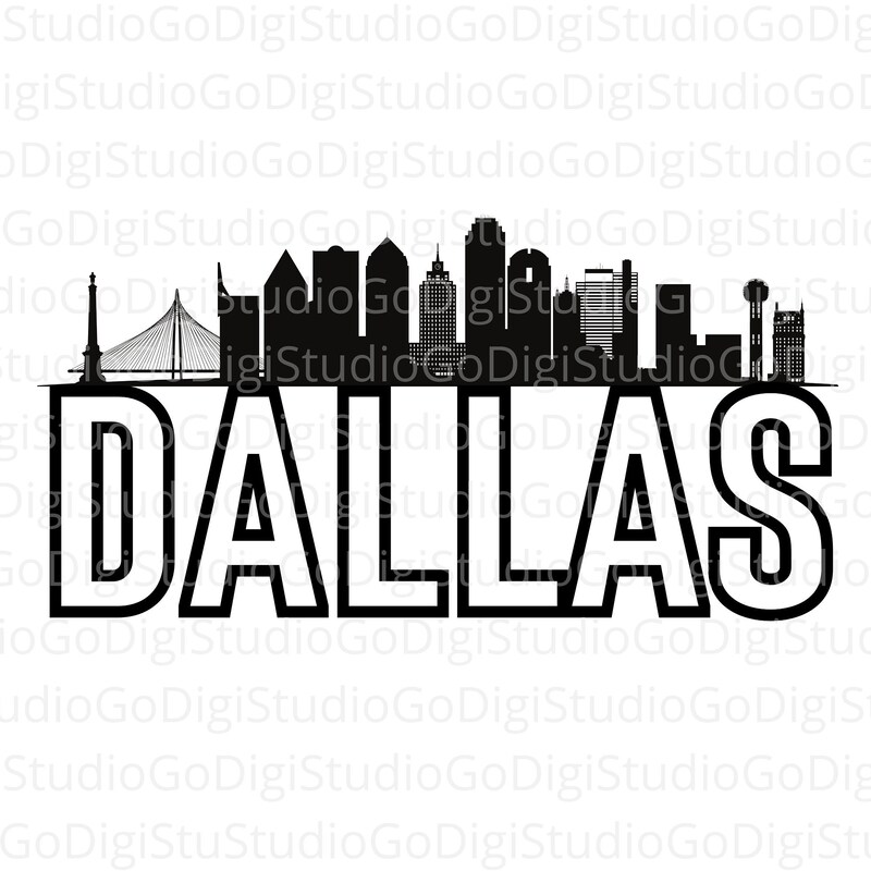 Dallas Clipart - Etsy