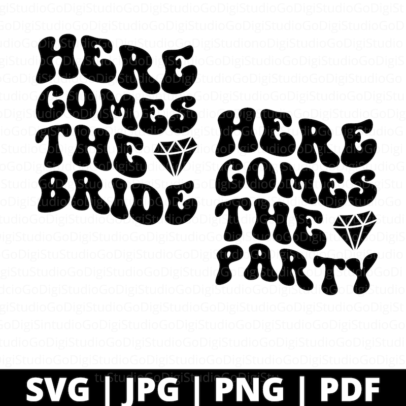 Here Comes the Bride - Etsy