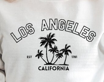 Los Angeles California Svg, Los Angeles Silhouette, Los Angeles City ...