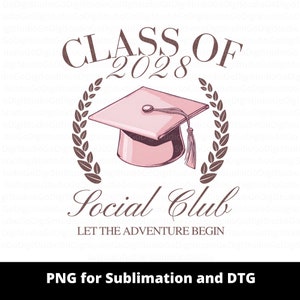 Coquette Class of 2028 PNG, Future Class of 2028 PNG, Senior 2028 PNG ...