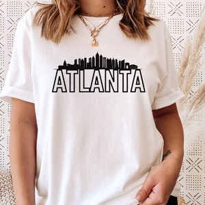 Atlanta Svg Atlanta Skyline Svg Atlanta Png Atlanta - Etsy