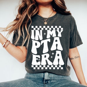In My PTA Era Svg, Retro PTA Mom Png, Checkered PTA Sublimation, Pta ...