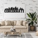 Cincinnati Svg Png and Cut Files for Cricut, Cincinnati Skyline Svg ...