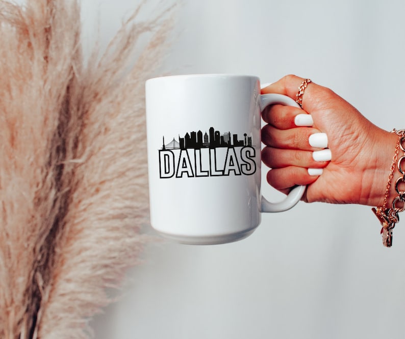 Dallas Svg Png and Cut Files for Cricut, Dallas Silhouette, Dallas City ...