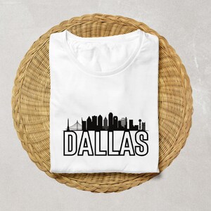 Dallas Svg Png and Cut Files for Cricut, Dallas Silhouette, Dallas City ...