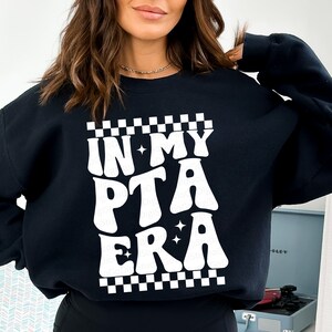 In My PTA Era Svg, Retro PTA Mom Png, Checkered PTA Sublimation, Pta ...