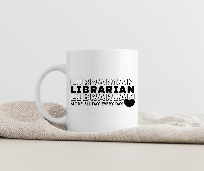 Librarian Svg Librarian Png Book Lover Svg School Librarian - Etsy