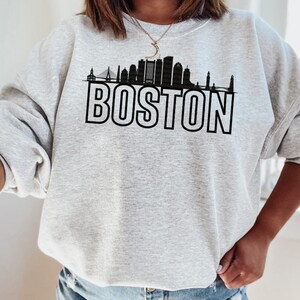 Boston Svg, Boston Silhouette, Boston Png, Boston Skyline Vector ...