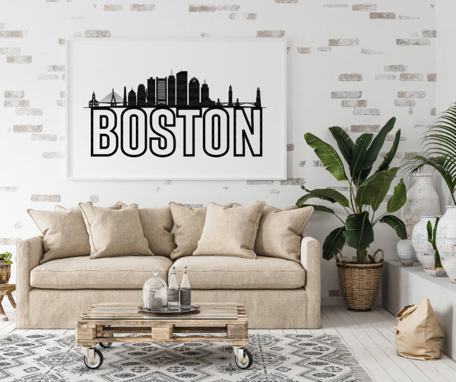 Boston Svg Boston Silhouette Boston Png Boston Skyline - Etsy