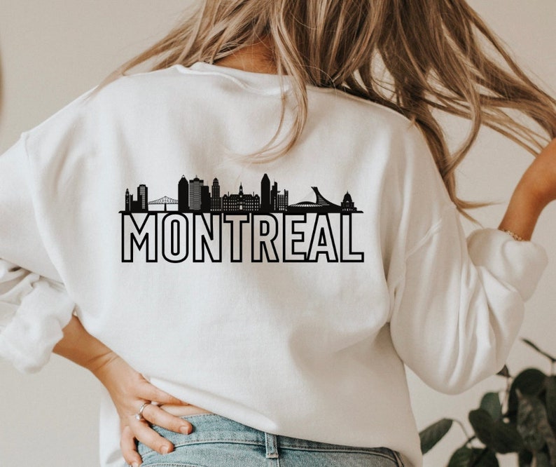 Montreal Svg Png and Cut Files for Cricut Montreal Skyline - Etsy