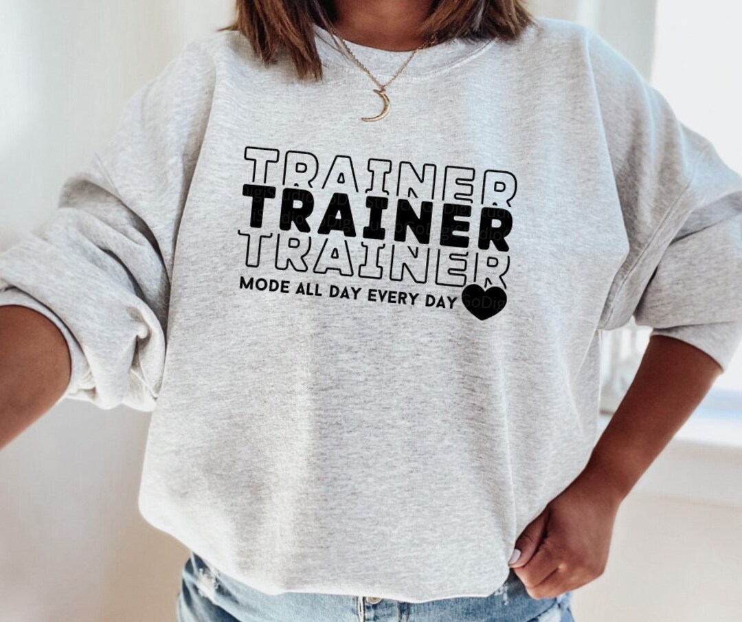 Trainer Svg, Trainer Png, Trainer Mode All Day Every Day Svg, Workout ...
