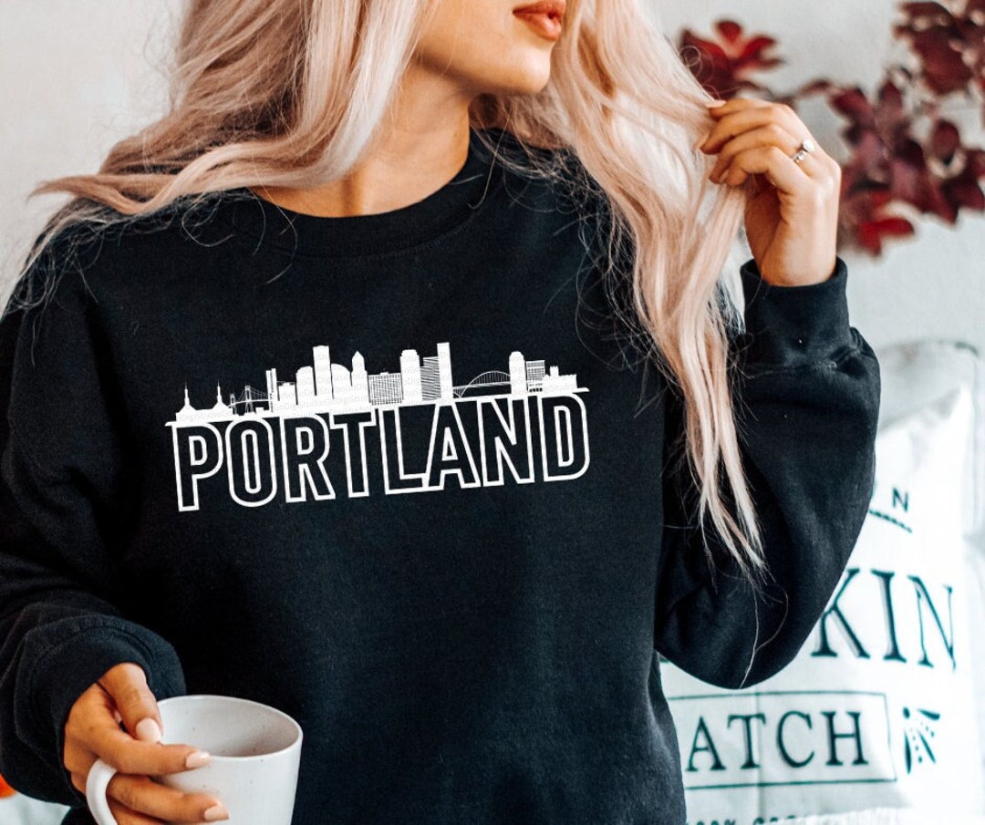 Portland Svg Portland Silhouette Portland City Svg Portland - Etsy