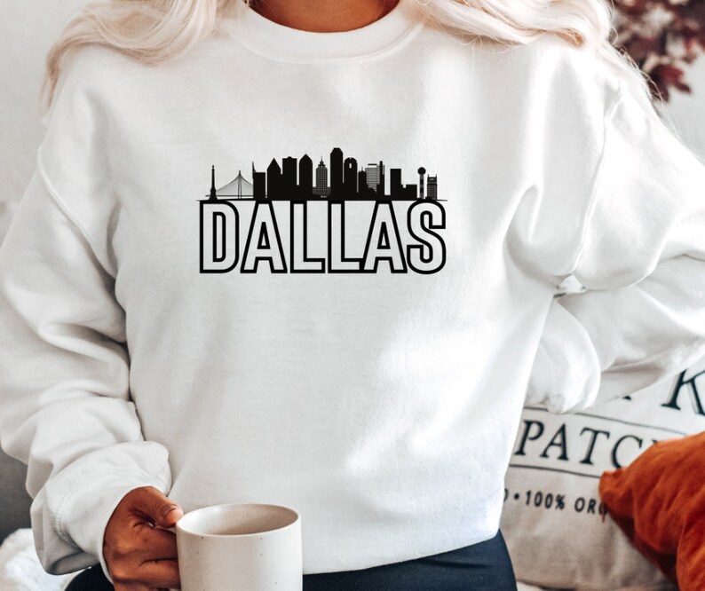 Dallas Svg Png and Cut Files for Cricut, Dallas Silhouette, Dallas City ...