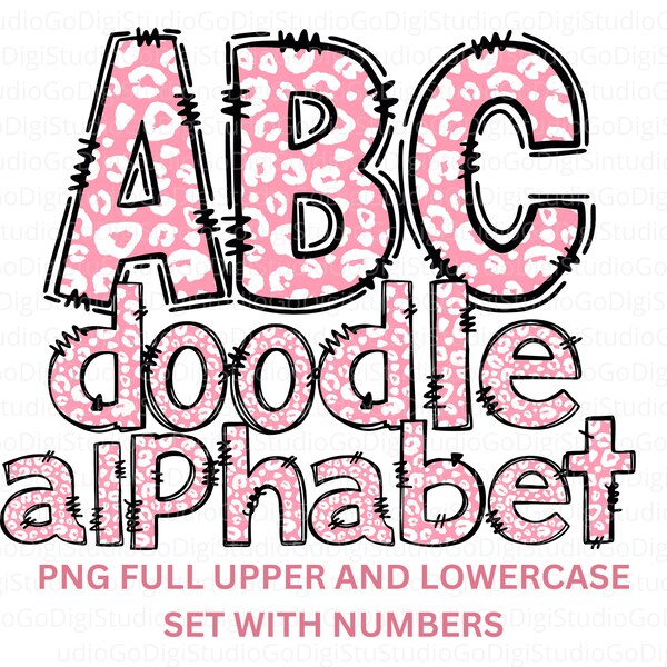 Pink Leopard Alpha Png - Etsy