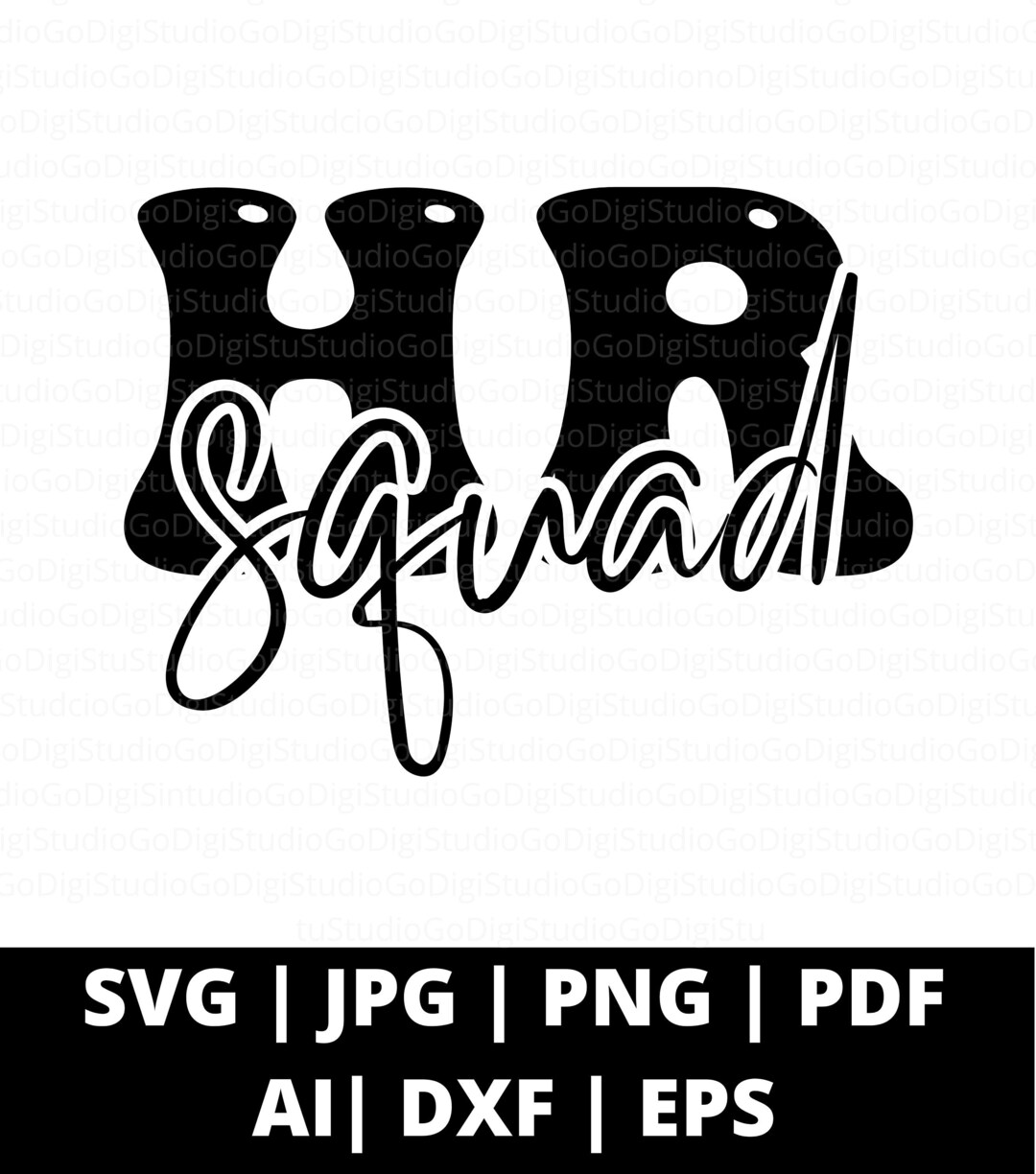 HR Svg HR Png HR Squad Svg Hr Shirt Svg Hr Team Svg Hr - Etsy