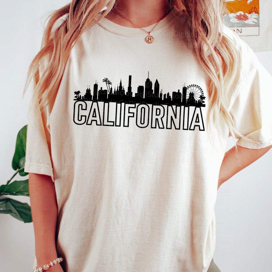 California Svg, California Silhouette, California City Svg, the Golden ...