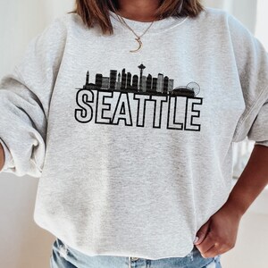 Seattle Svg, Seattle Skyline Svg, Washington Svg, Seattle Gift Svg ...