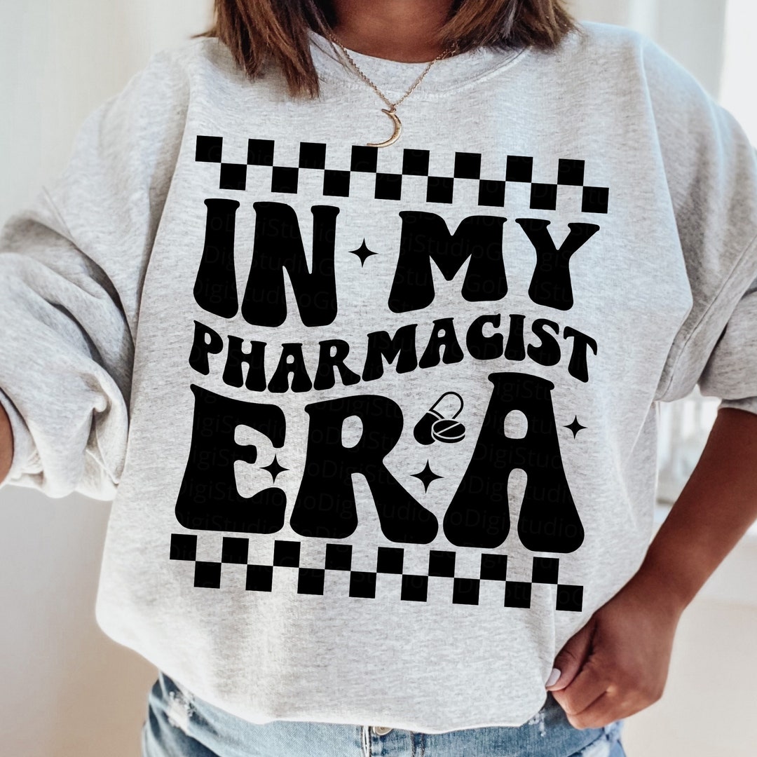 In My Pharmacist Era SVG, Pharmacist Era PNG, Retro Checkered ...