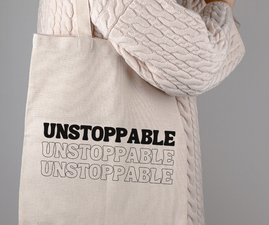Unstoppable SVG PNG Motivational Svg Inspirational Svg - Etsy Canada
