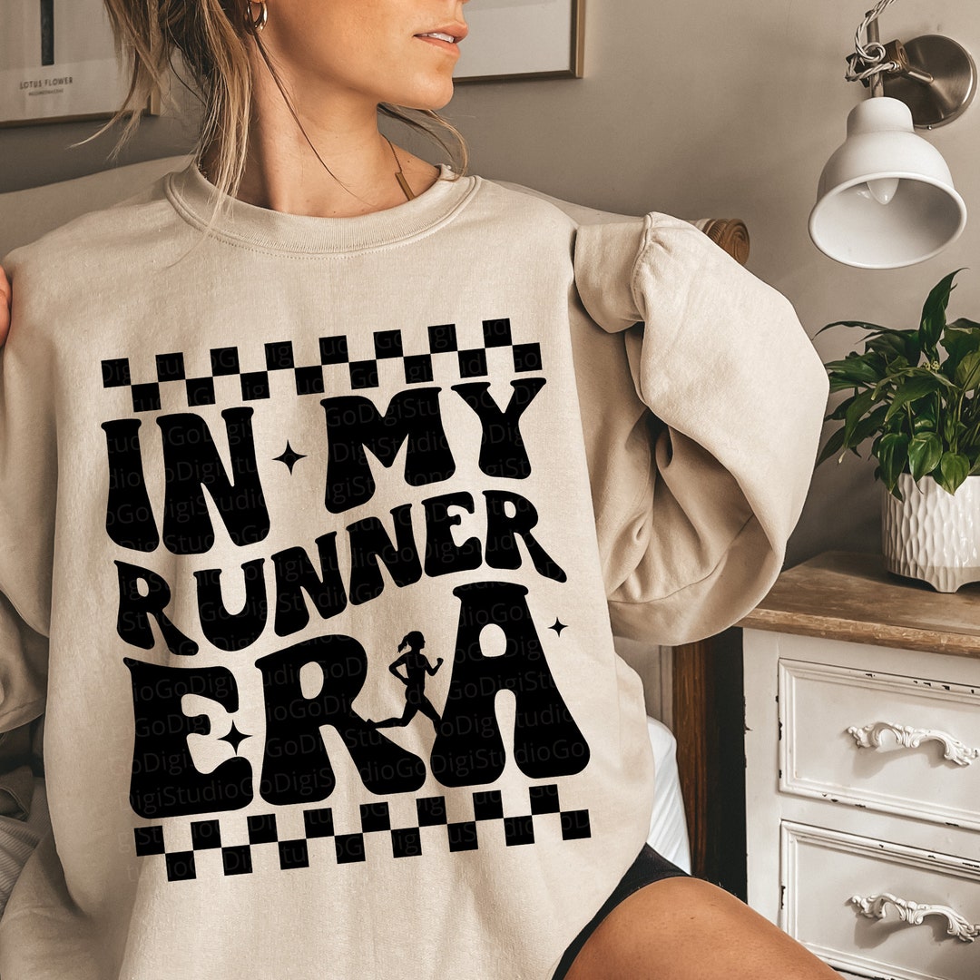 In My Runner Era SVG, in My Running Era PNG, Runner Sublimation Design ...