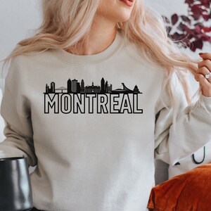 Montreal Svg Png and Cut Files for Cricut, Montreal Skyline Svg ...