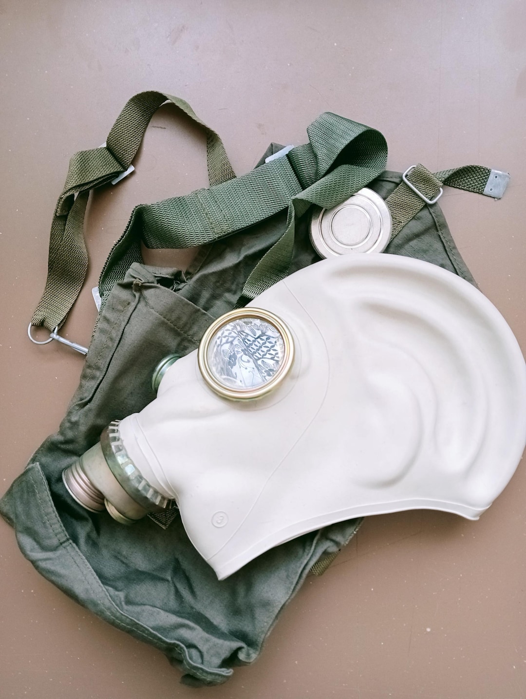 Soviet Era Polish Gas Mask Szm-41m Mask Size 3 Plus Bag - Etsy