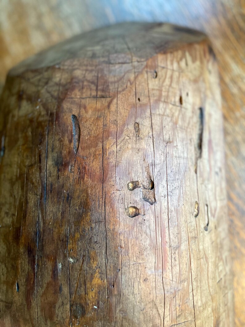 Large Hand-carved Wood Dough Bowl, Primitive Farmhouse Decor (28 Inch ...