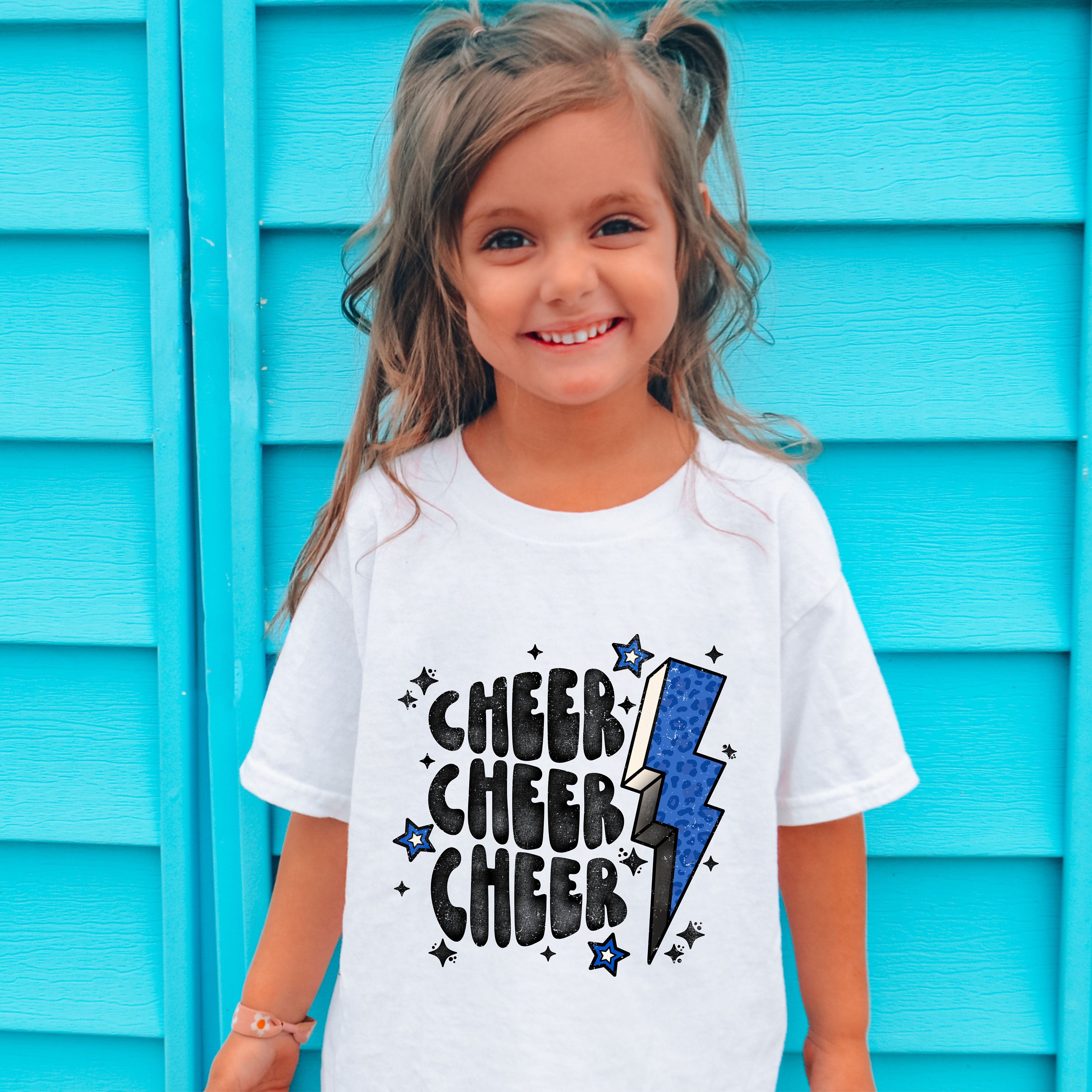 Girls Cheer Shirt Girls Cheerleading Tshirts Youth Cheer - Etsy