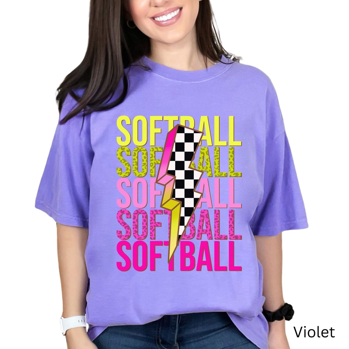 Comfort Colors Softball Shirt Women Softball T-shirt Softball - Etsy