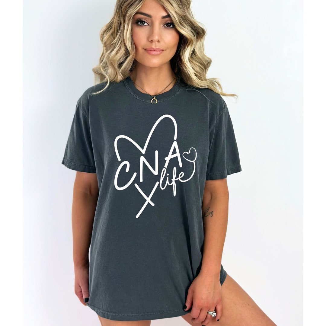 Certified Nursing Assistant CNA Shirt CNA Tshirt CNA T Shirt Nurse Aide ...