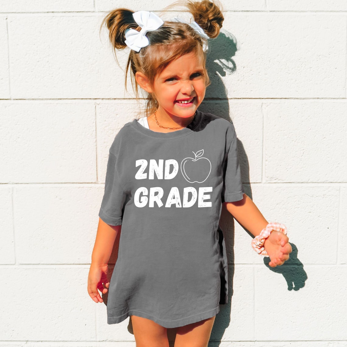 2nd Grade Shirt Girl 2nd Grade Shirts Back to School Shirt - Etsy