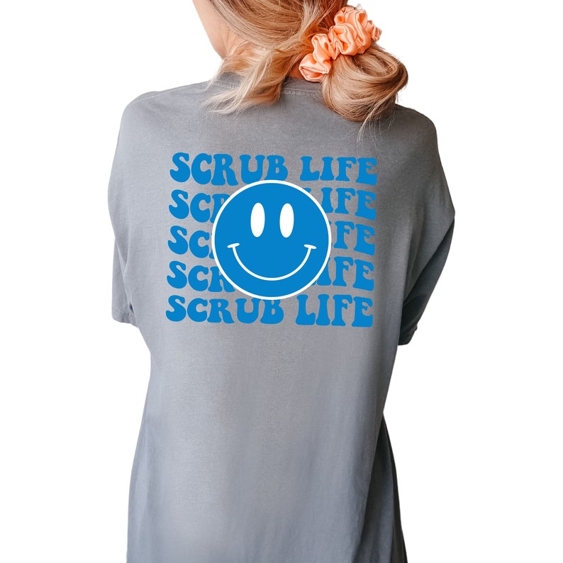 Scrub Life Shirt Comfort Colors Nurse Shirt RN TShirt Estudiante ...