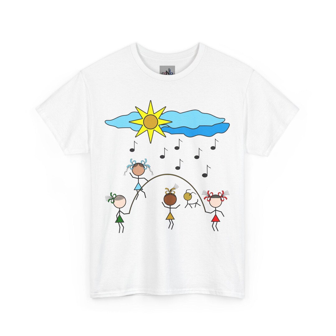 Stick Figures Jump Rope T-shirt, Tee Shirt, Unisex Tee, Workout Shirt ...