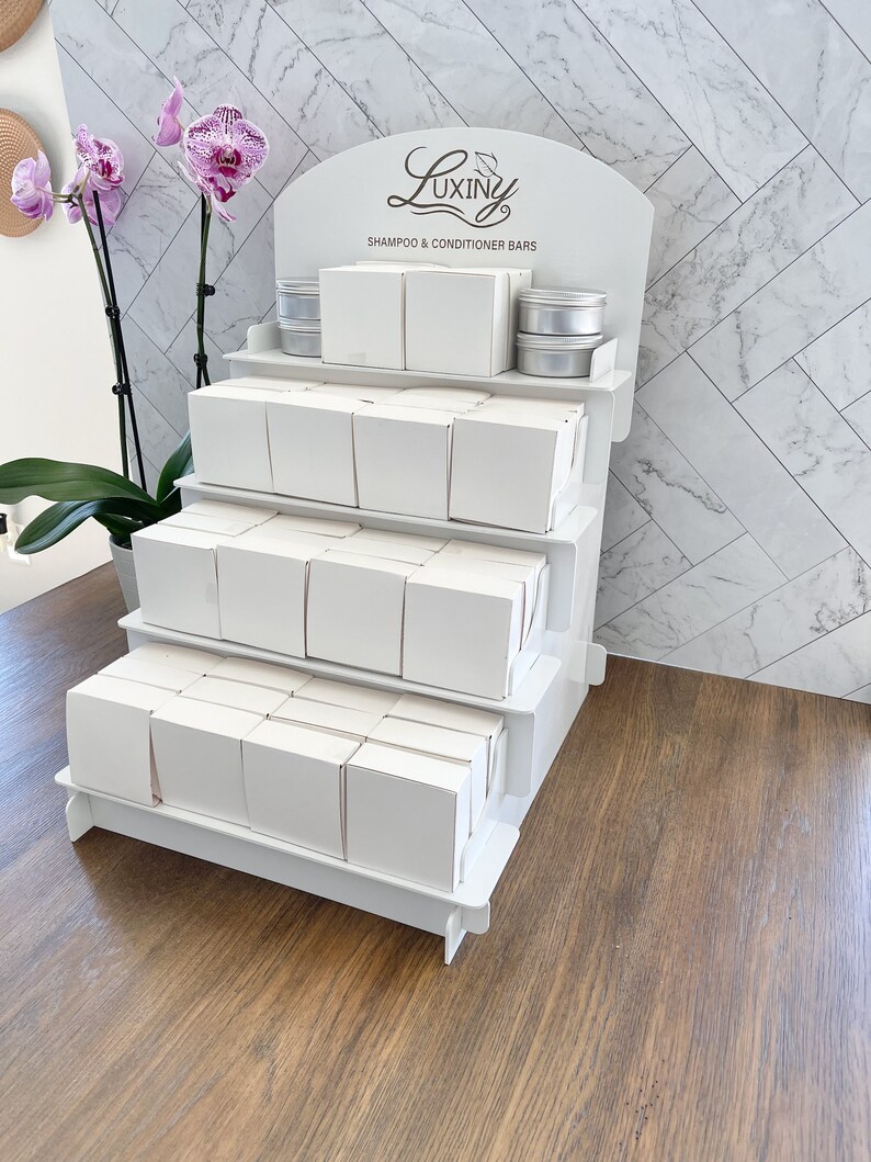 Tiered Display 13.5 Wide With 4 Deep Shelf. 4 & 3 - Etsy