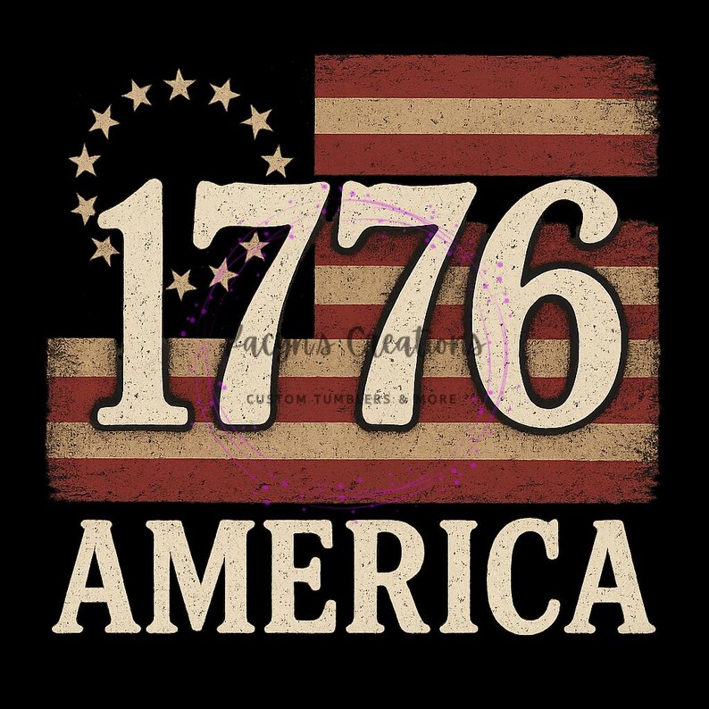 1776 America PNG Digital Download - Etsy