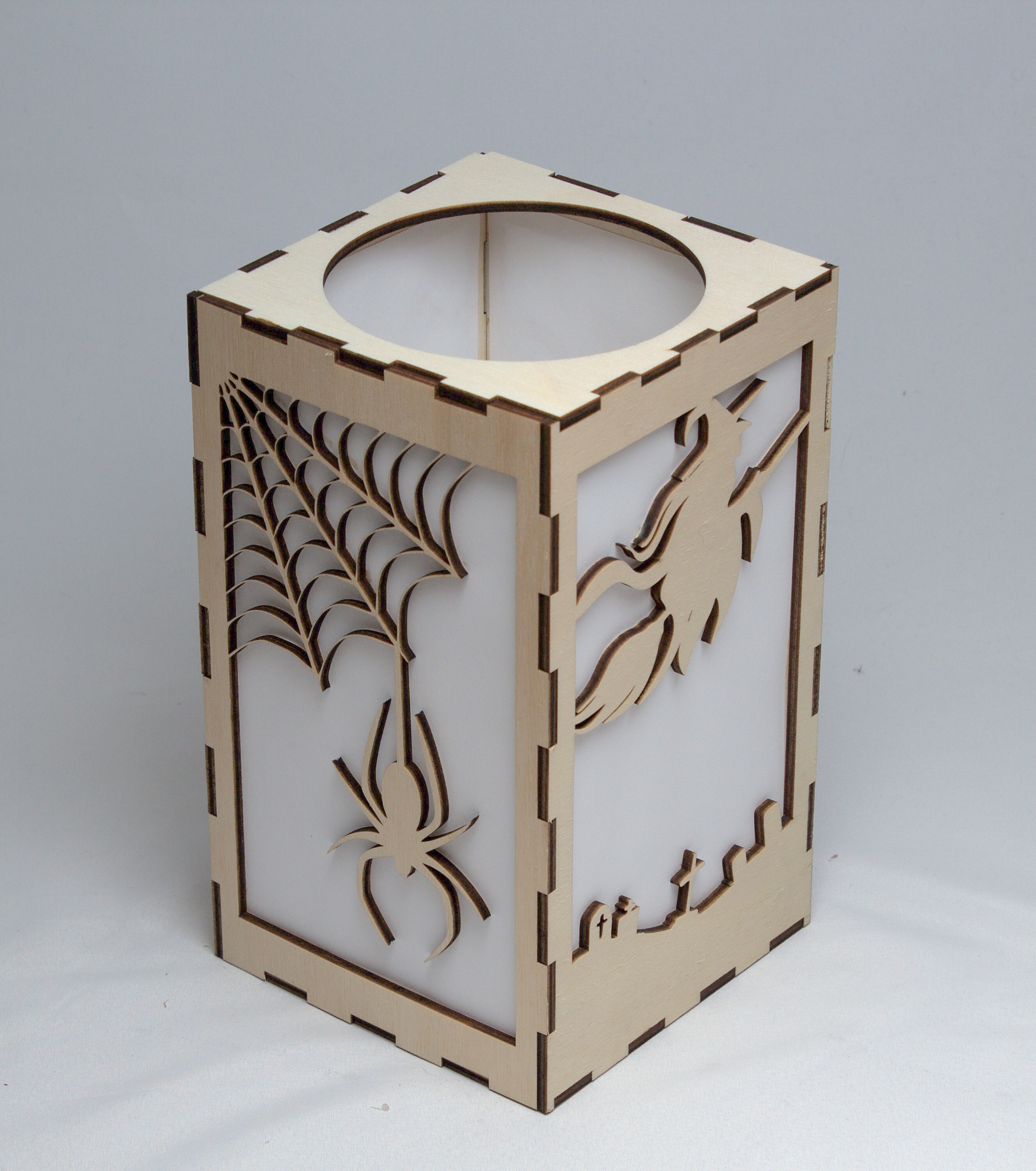 Laser Cut Halloween Lantern Cut Files (DXF, SVG) - Etsy