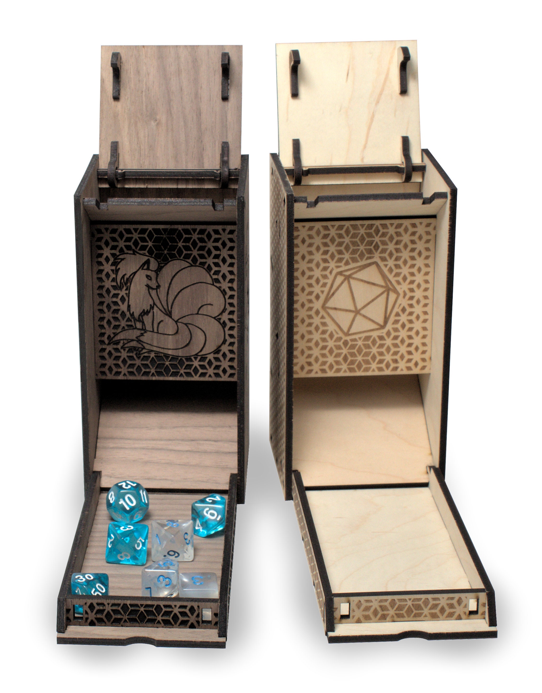 Customizable Laser Cut Dice Tower - Etsy