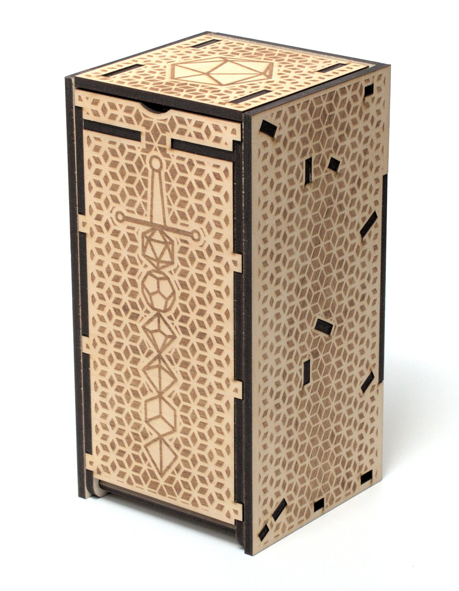 Customizable Laser Cut Dice Tower - Etsy