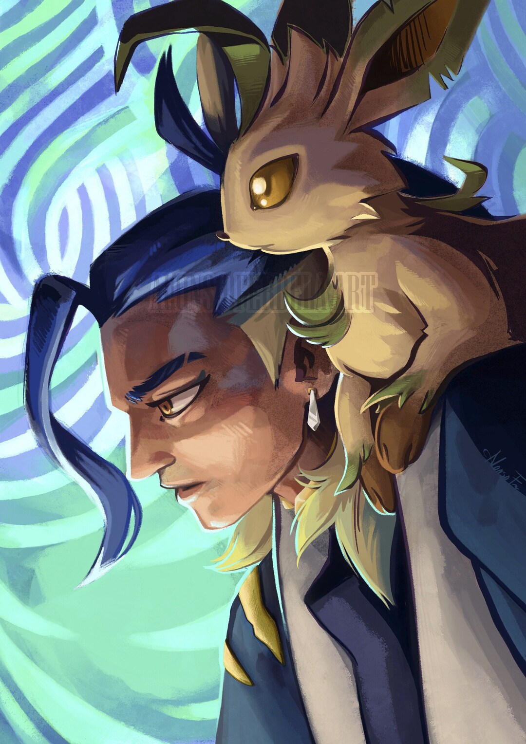 Adaman & Arceus [pokemon Legends: Arceus] Art Print - Etsy
