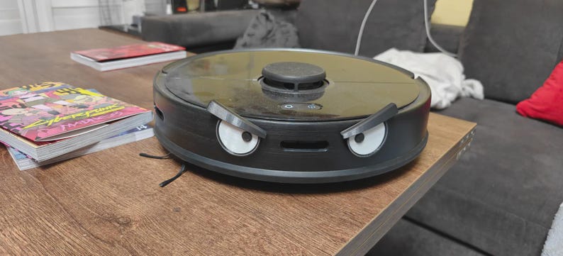 Funny 3D Printed Eyes for Robot Vacuum – Universal Fit - Etsy UK