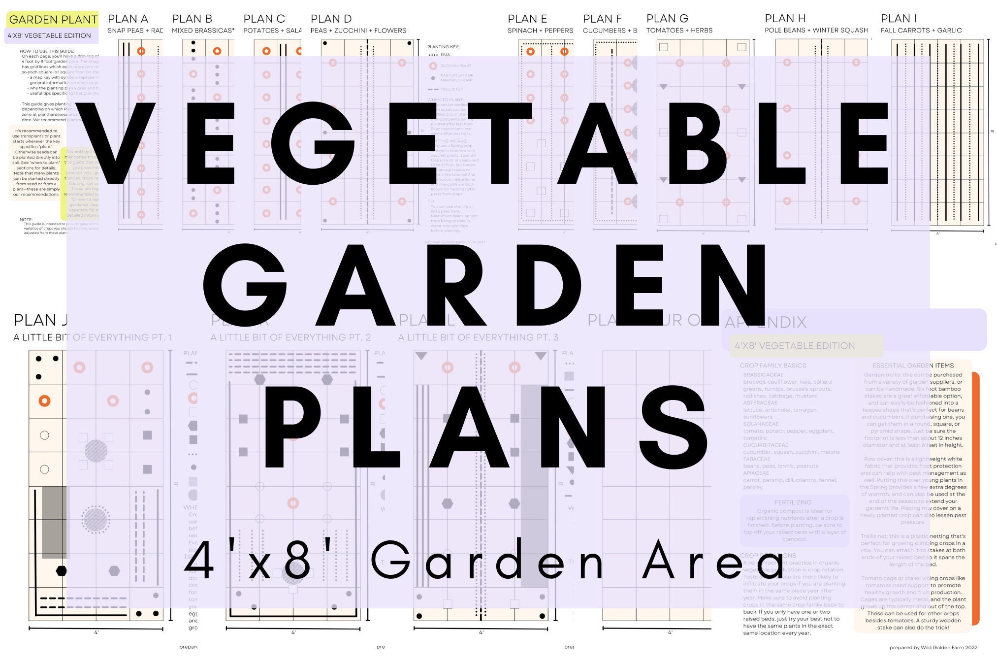 Garden Plans Home Garden Guide for 4' X 8' Raised Garden Bed 12 Unique ...