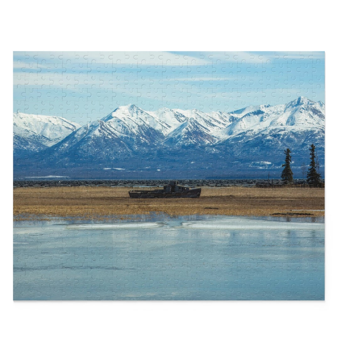 Knick, Alaska Chad Zellmer Photography Puzzle 120, 252, 500-piece - Etsy