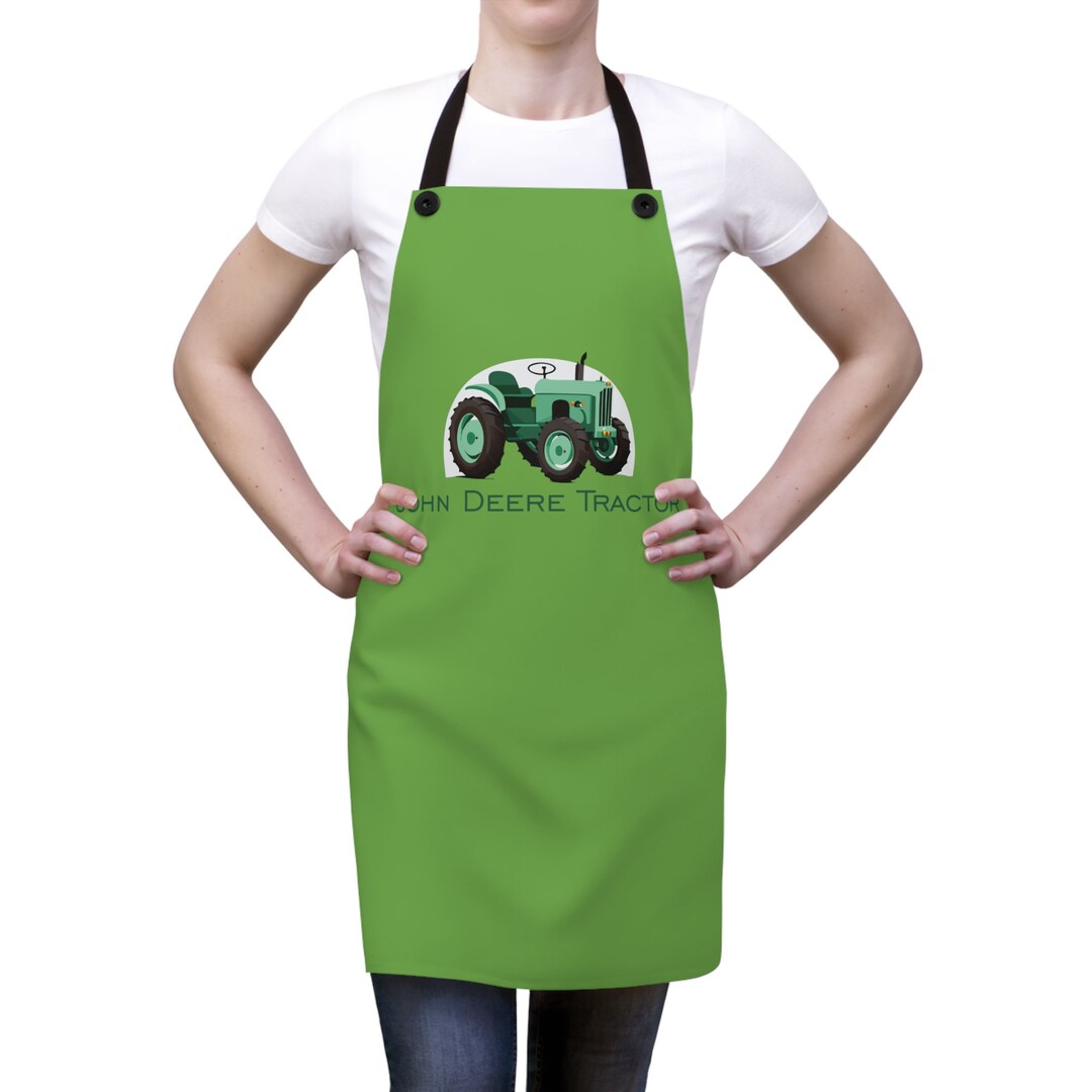 John Deere Tractor Billy Strings Apron AOP - Etsy