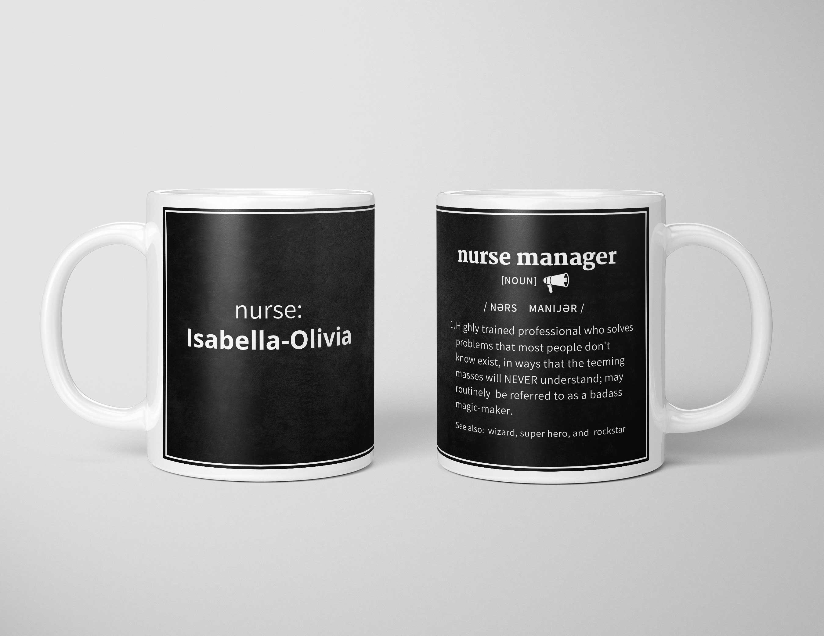 Nursing Director Mug Career Definition Coffee Mug for Nurse - Etsy