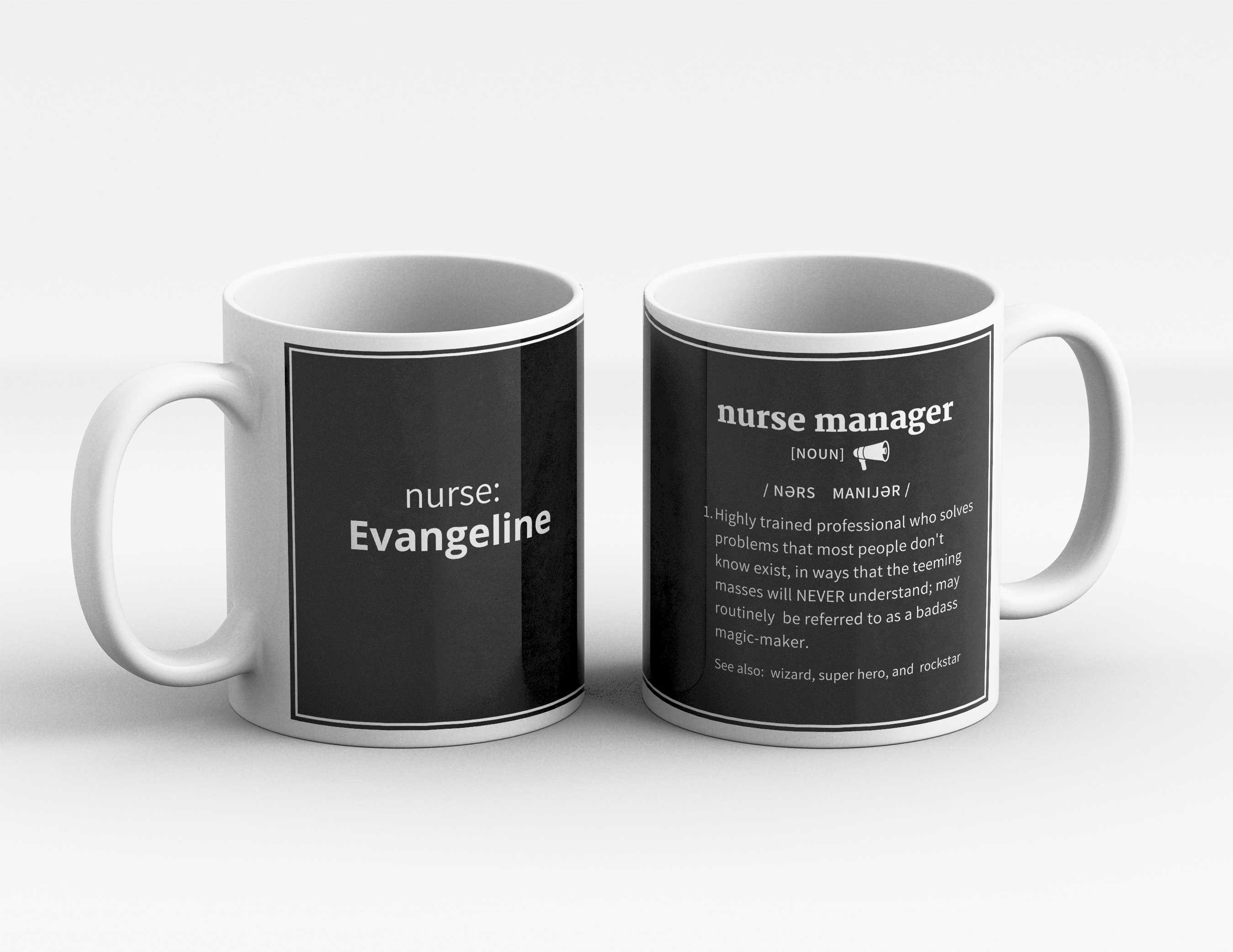 Nursing Director Mug Career Definition Coffee Mug for Nurse Leaders ...