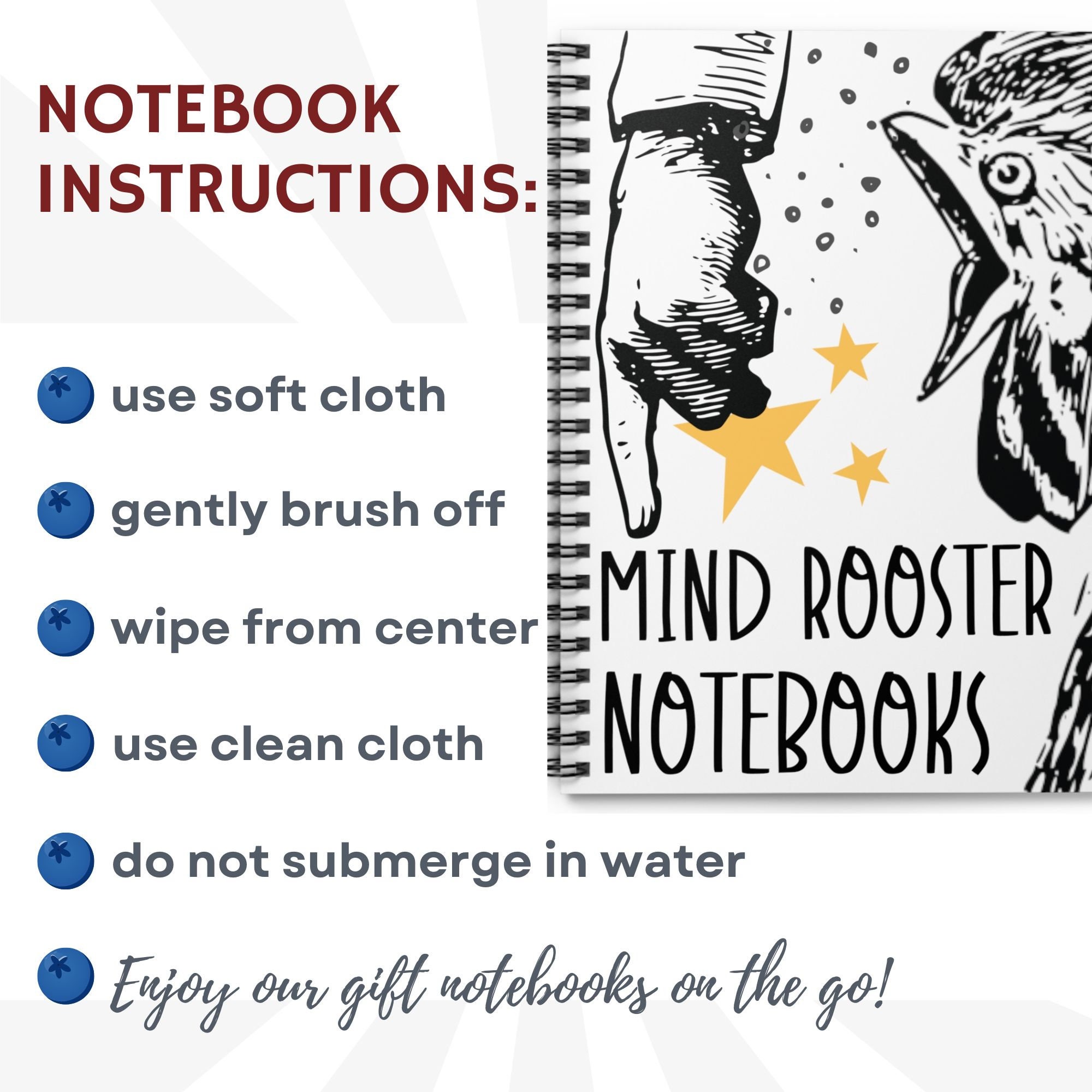 Employee Gifts Staff Appreciation Day Gifts 6x8 Spiral Notebook Journal ...