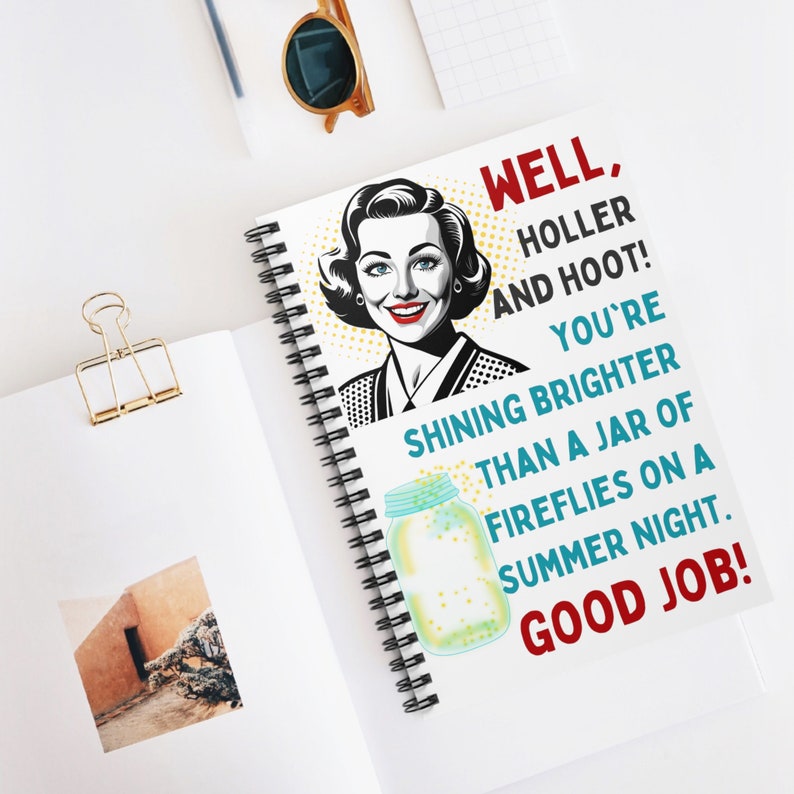 Employee Gifts Staff Appreciation Day Gifts 6x8 Spiral Notebook Journal ...