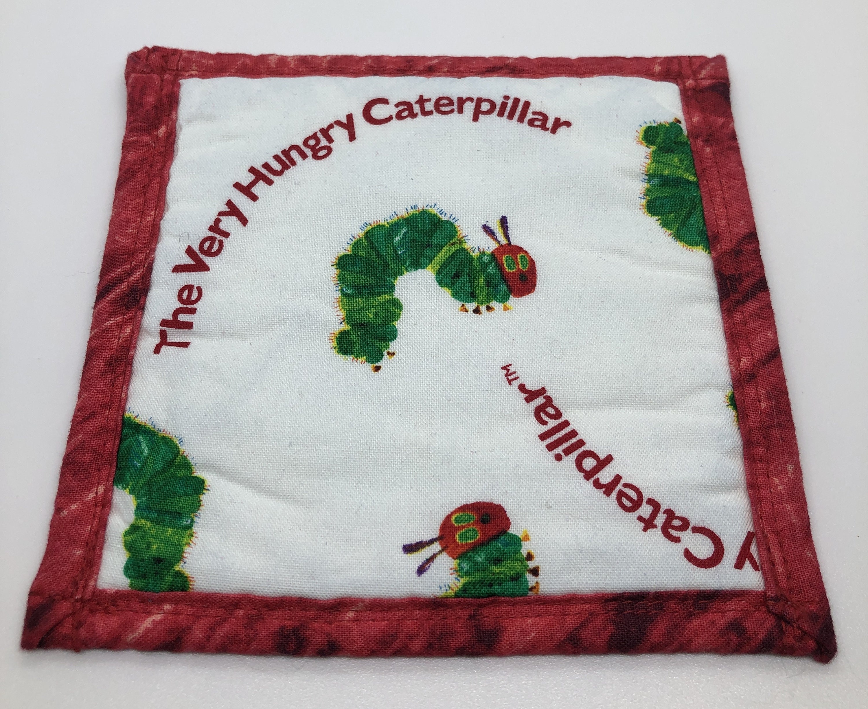 Very Hungry Caterpillar Kids MUG RUG / COASTER Sturdy Reversible ...